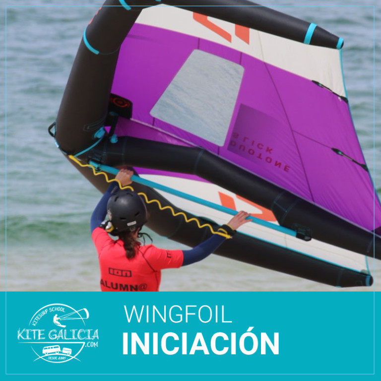 Wingfoil - Iniciación | Kite Galicia, tu escuela de Wingfoil