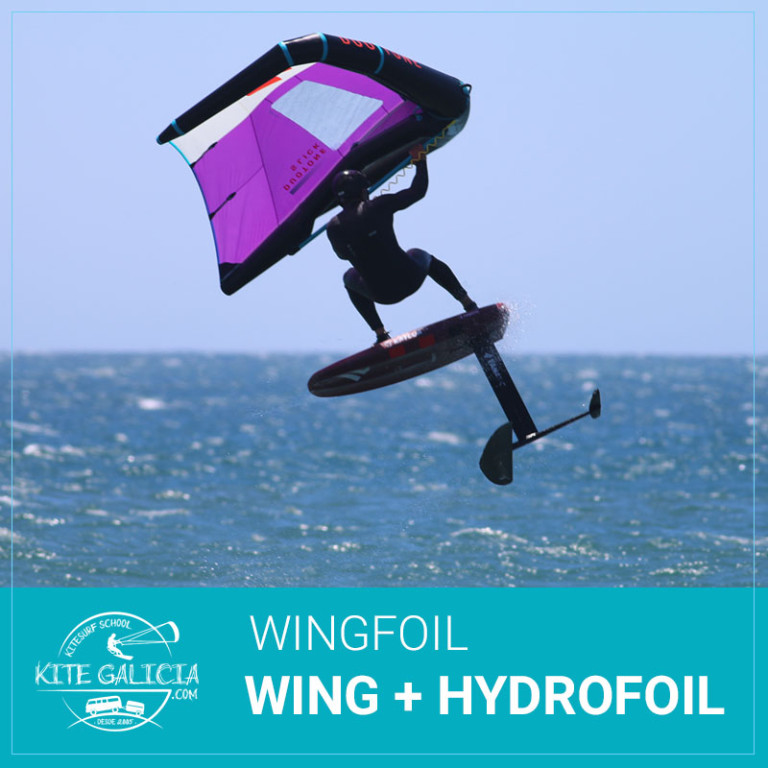 Wingfoil - Wing + Hydrofoil | Kite Galicia, tu escuela de Wingfoil